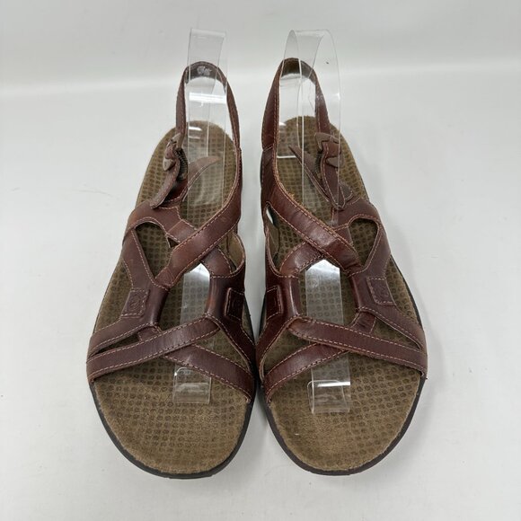 Merrell | Shoes | Merrell Leather Ankle Strap Sandals Womens 9 | Poshmark